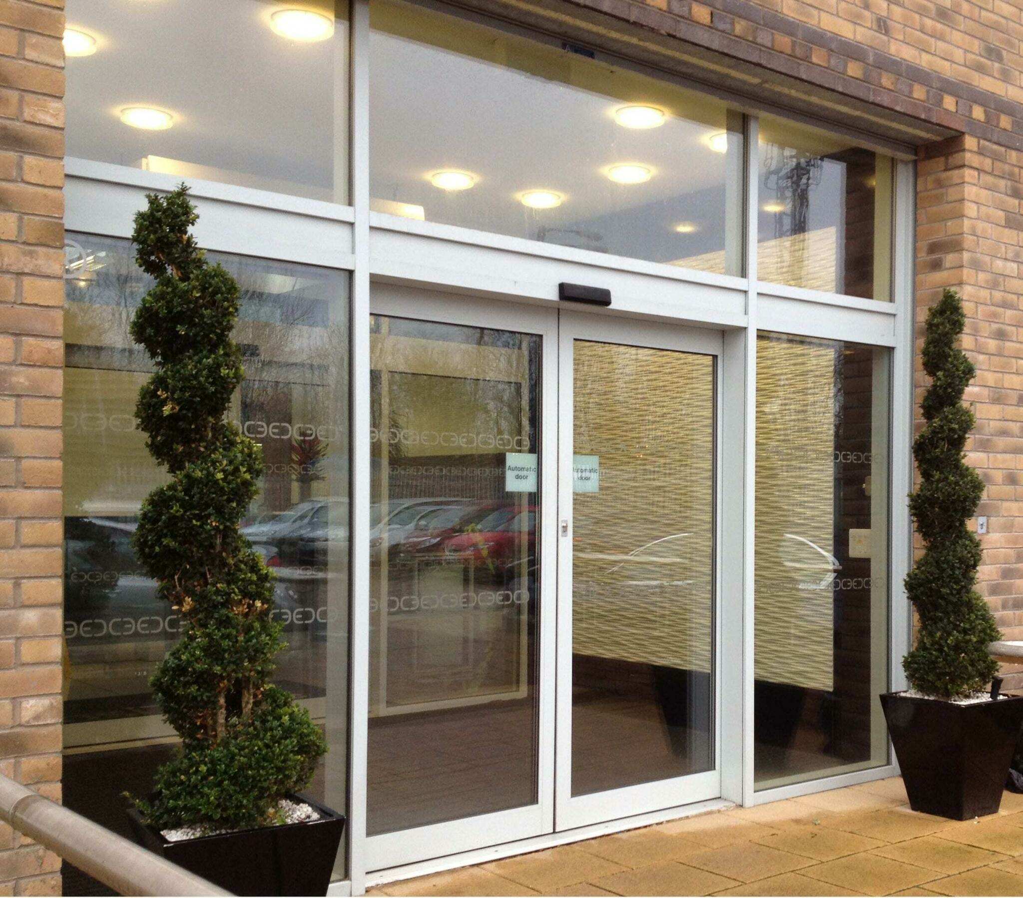 Aluminium Commercial Entrance Systems - Combat Doors Ltd