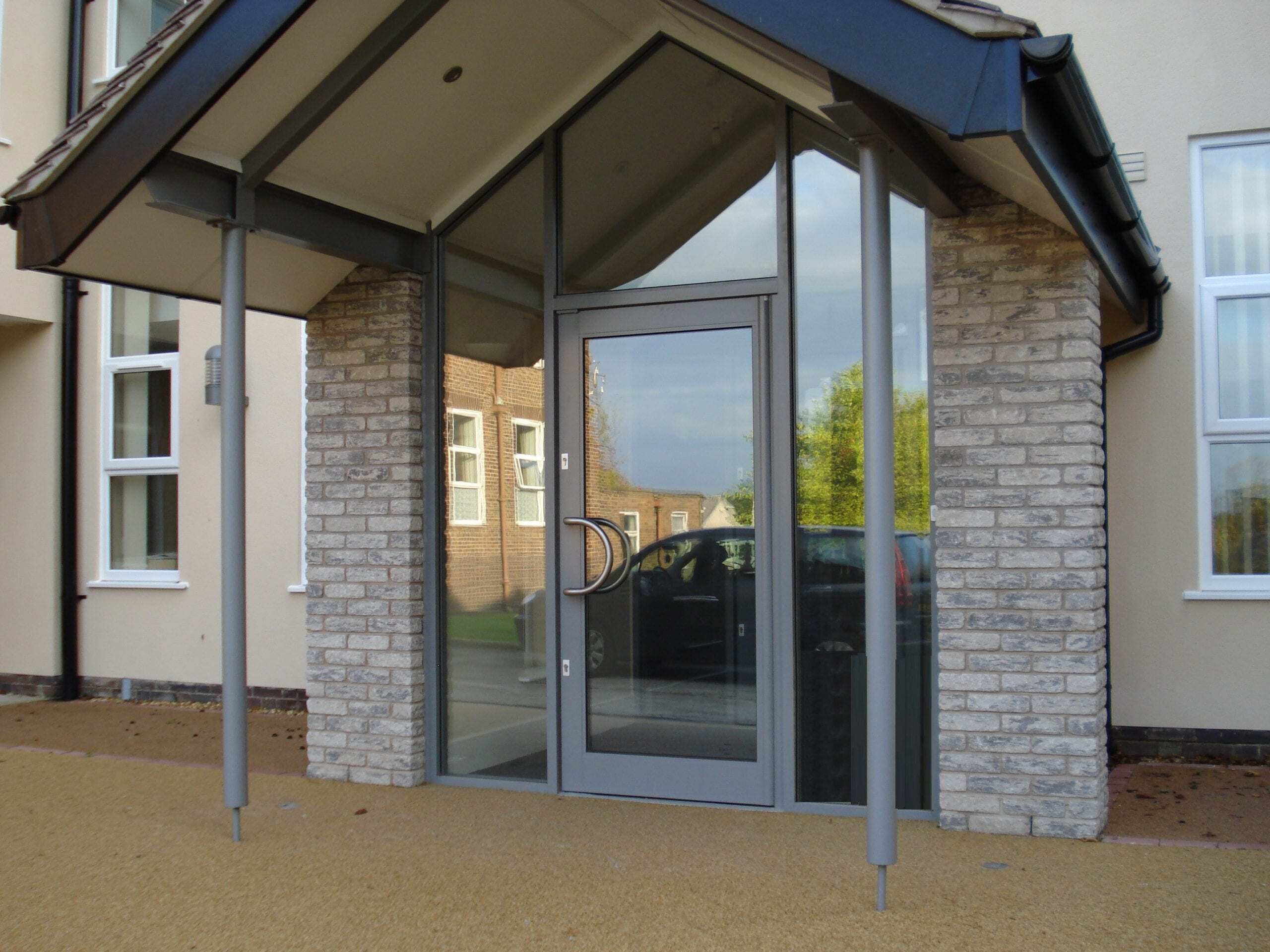 Aluminium Commercial Entrance Systems - Combat Doors Ltd