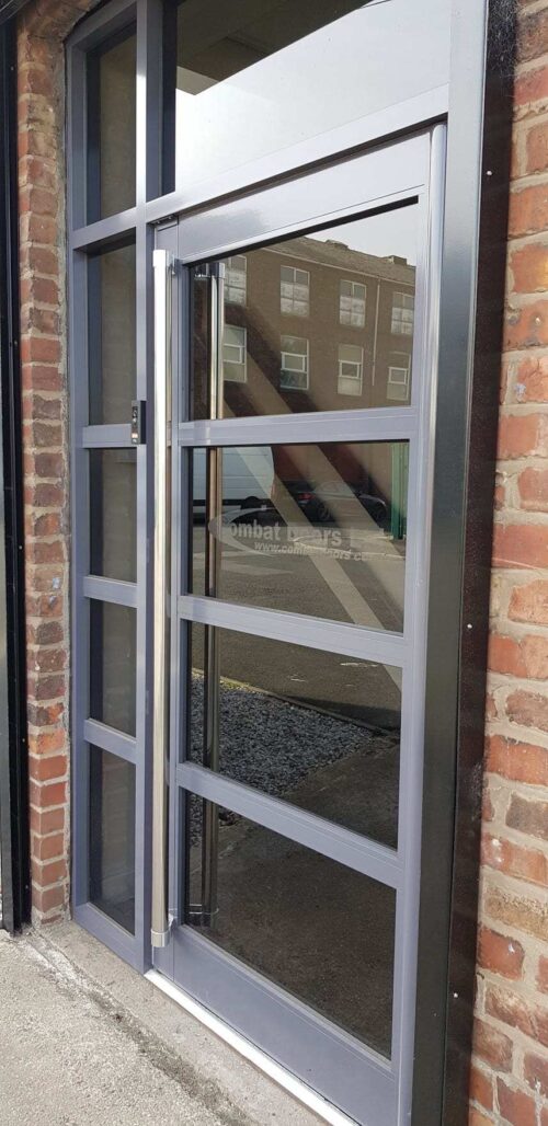 Aluminium Commercial Entrance Systems - Combat Doors Ltd