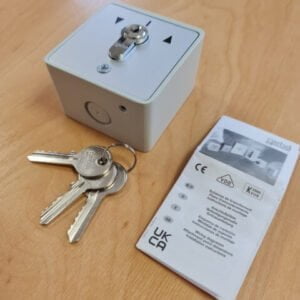 Roller Shutter Key Switch - Combat Doors Ltd